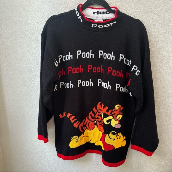 Disney | Sweaters | Disney Vintage 9s Winnie The Pooh Bear Tigger ...